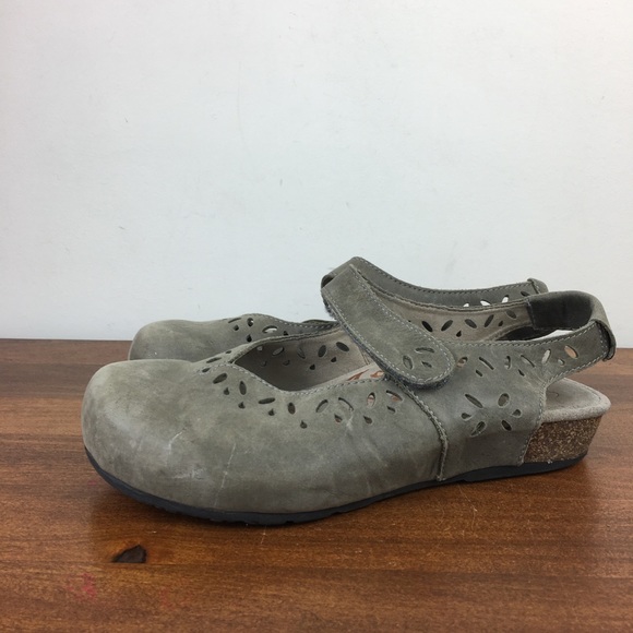 Aetrex | Shoes | Aetrex Womens Cheryl Slingback Mary Jane Clog Mule ...